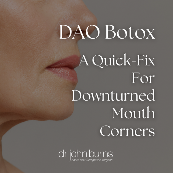 Depressor Anguli Oris (DAO) Botox: A Quick Fix for Downturned Mouth Co ...